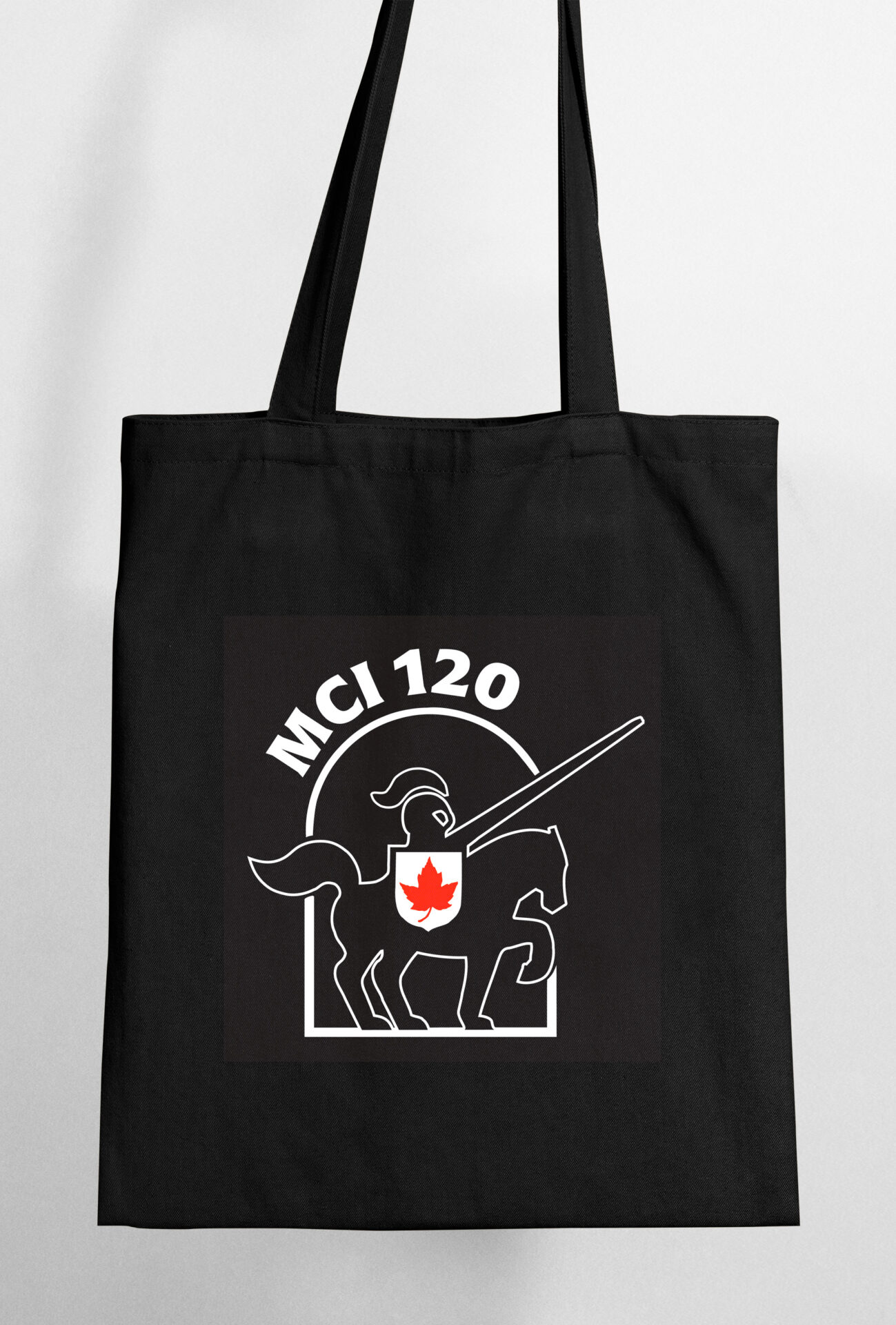 MCI 120 Black Tote Bag - Malvern Collegiate Institute Alumni Association